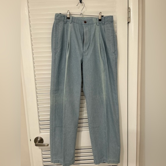 Dockers | Pants | Mens 9s Vintage Dockers Light Blue Classic Fit ...